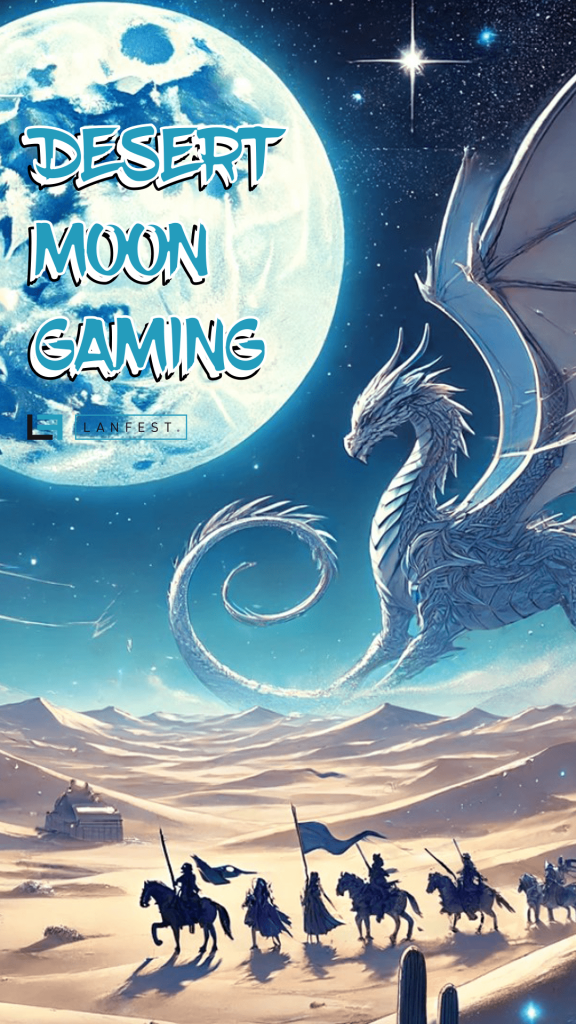 Desert Moon Gaming LANFest Logo Wallpaper – LANFest