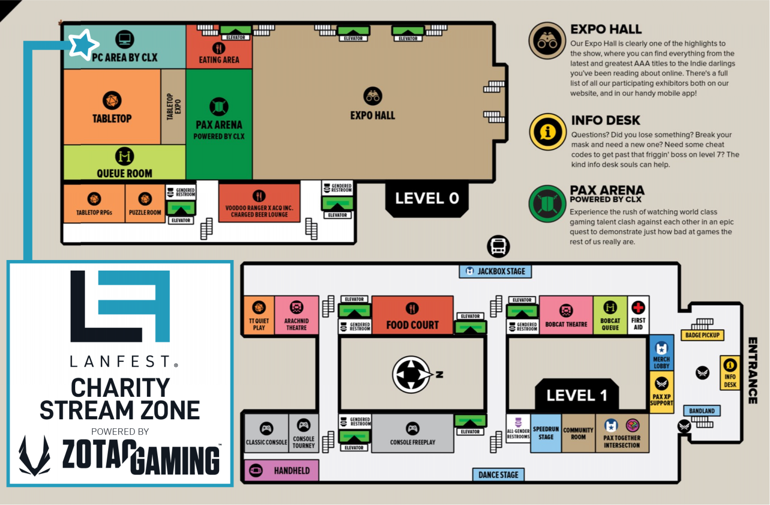 Stream Zone Map High Level – LANFest