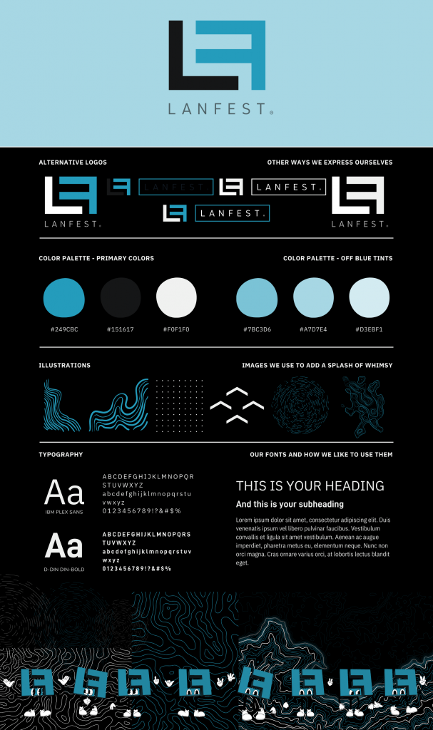 BRAND GUIDELINES – LANFest